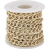 Amazon.com: 16.4 Feet Aluminum Curb Chains 10x6.5x1.8mm Twisted Links ...