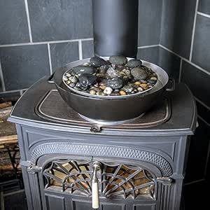 Amazon.com: North Creek Wood Stove Fountain Steamer: Kitchen & Dining
