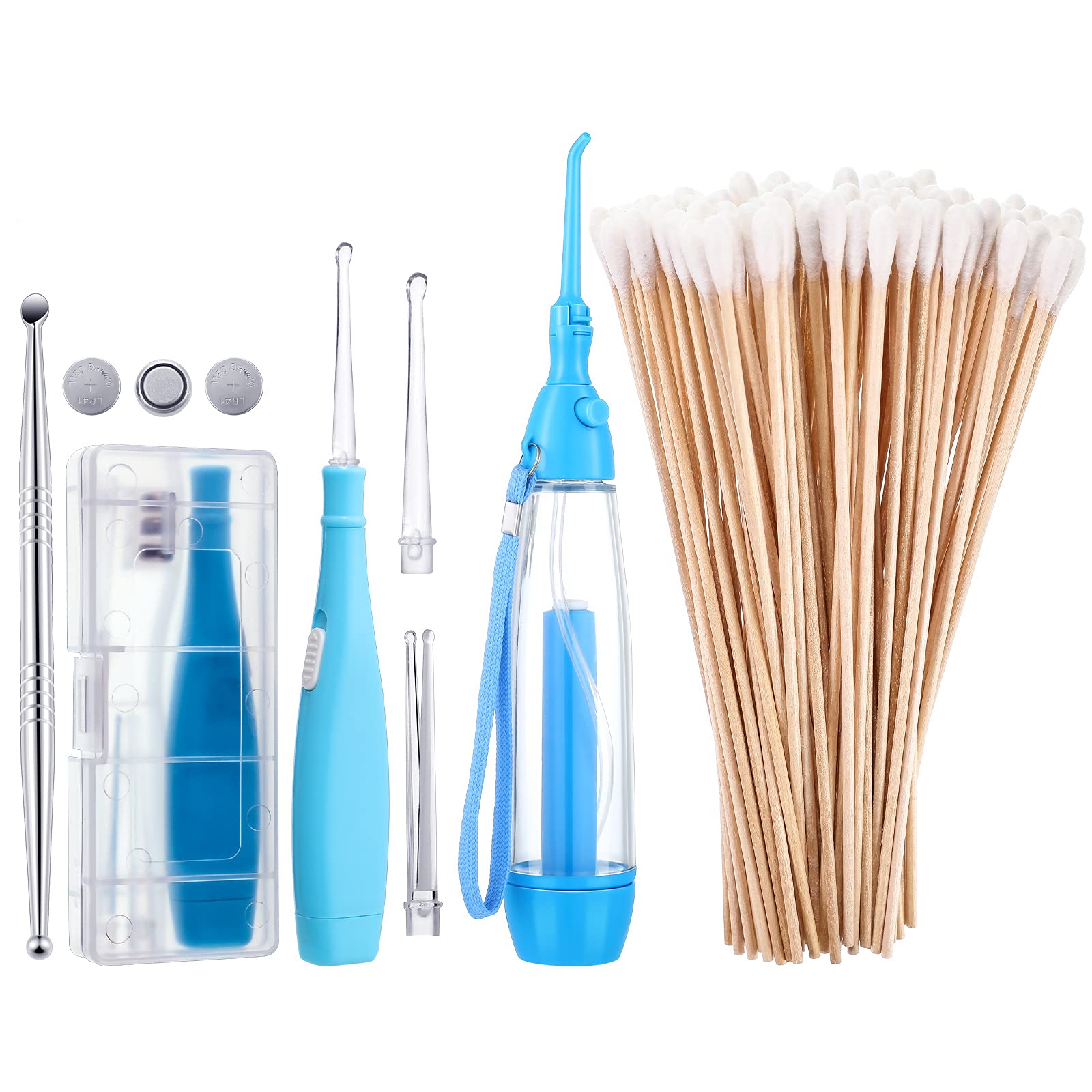 Nuanchu Tonsil Stone Remover Set, 1 Manual Pump Type Low Pressure ...