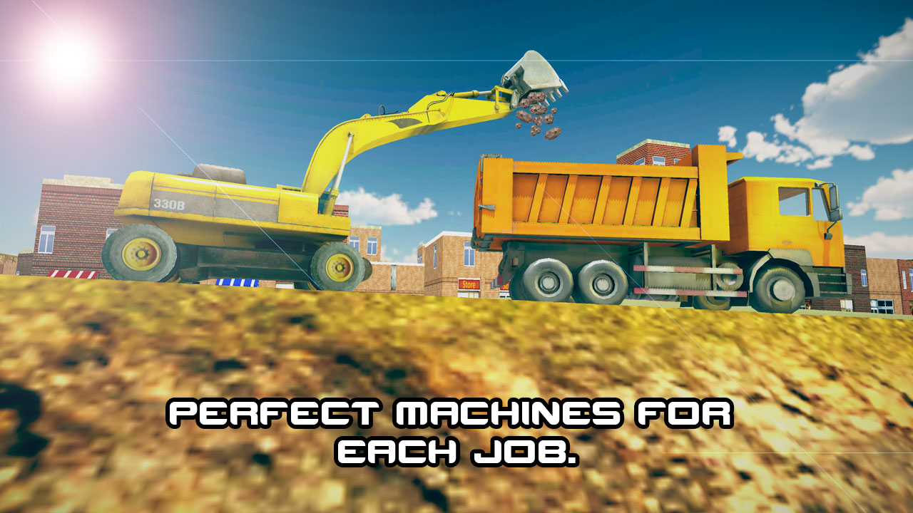 Amazon.com: Heavy Excavator Crane Sim: Building Construction Game ...