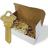 SUMMIT DOORWARE Kwikset Key Blanks in Premium Brass Quality | KW1 Uncut ...