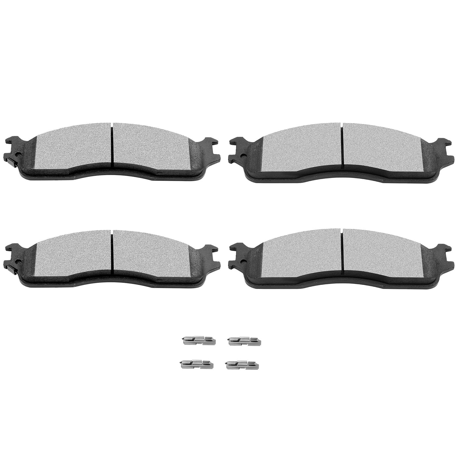 SCITOO Ceramic Brake Pads, 4pcs Front Brake Pads Brakes Kits fit for ...