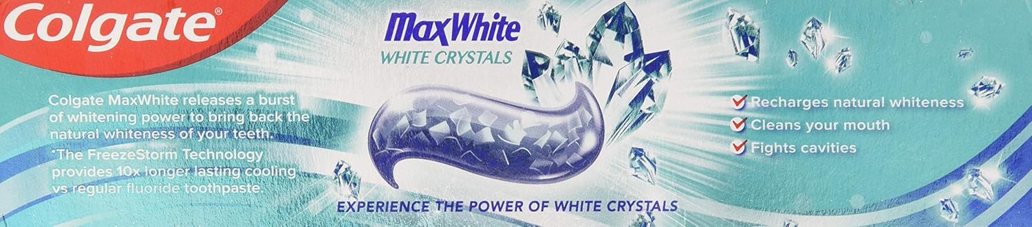 Colgate Max White Crystal Toothpaste, 125ml – BigaMart