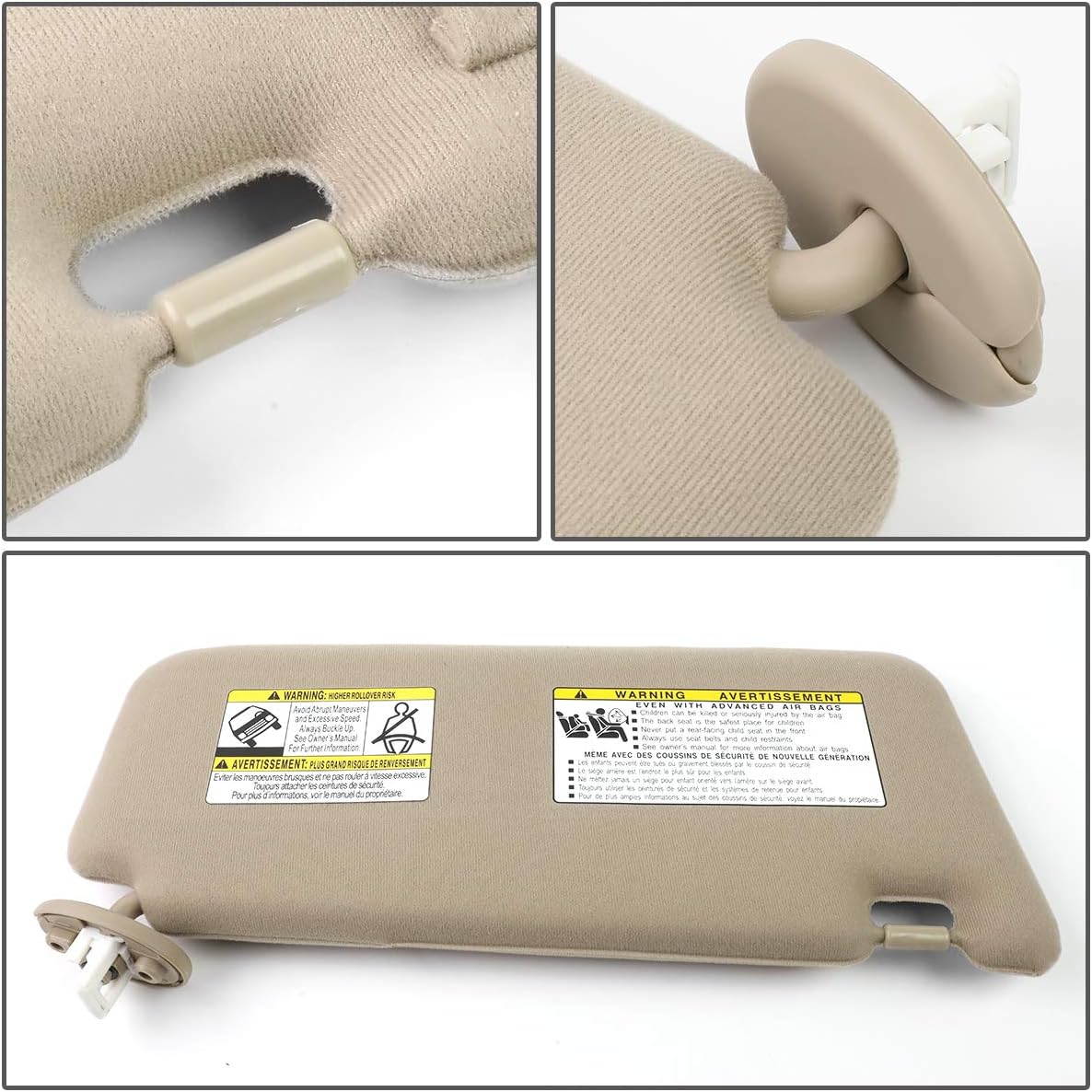2012 Toyota Camry Sun Visor Replacement Snofood