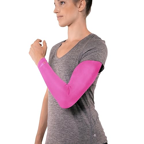 Copper Compression Arm Sleeve - Copper Infused Full Arm Brace for ...