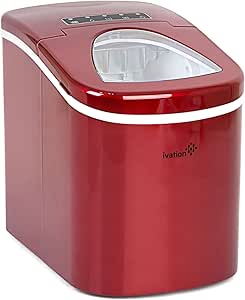 Amazon.com: Ivation Portable Ice Maker w/Easy-Touch Buttons for Digital ...