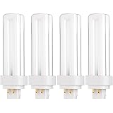 KOR (Pack of 4) PL26W/3U/4P/5000K - 26 Watt Triple Tube - GX24Q-3 (4 ...