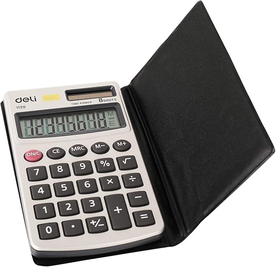 Calculator, Deli Standard Function Basic Calculators: Amazon.co.uk: Electronics