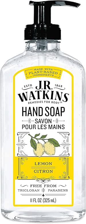 J.R. Watkins Lemon Hand Soap, 325 milliliters: Amazon.ca: Beauty