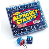 Amazon.com: Learning Resources Uppercase Alphabet Tracing Stamps : Toys ...