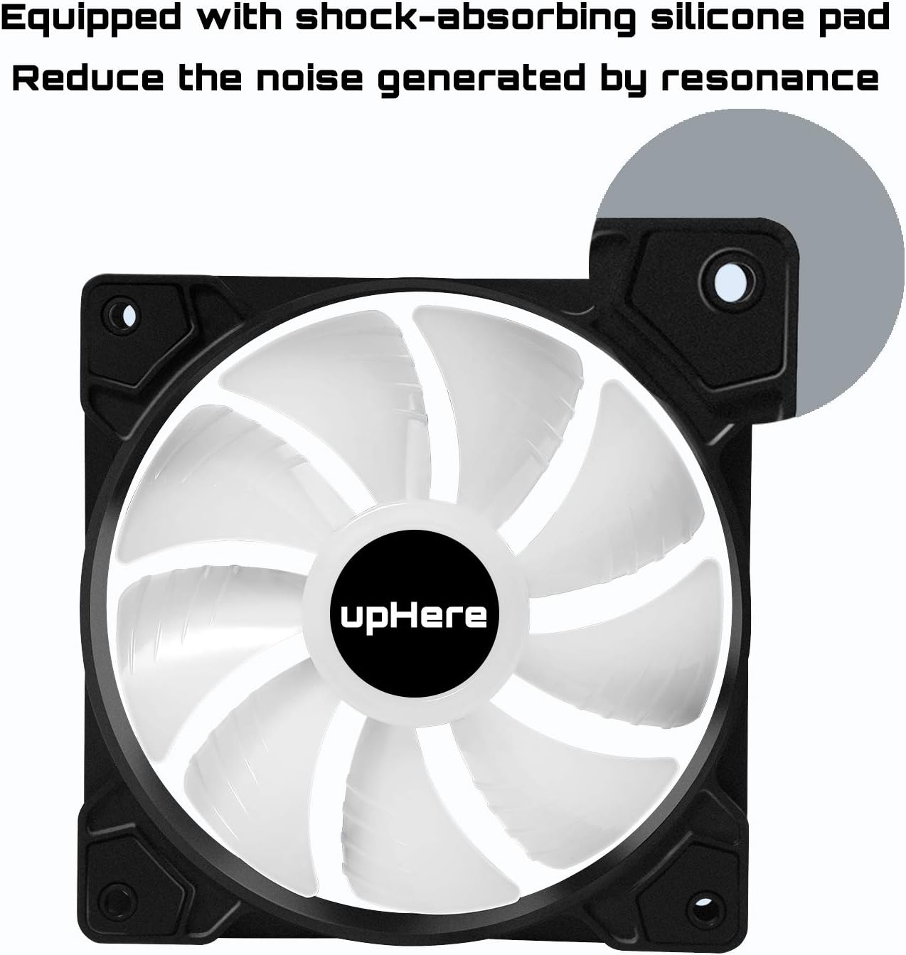 upHere SR 1206/07 RGB Case Fan 3 Series Remote Control – BigaMart