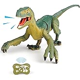 Amazon.com: Remote Control Dinosaur Toys for Kids: Big RC Roaring ...