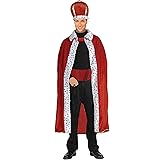 Amazon.com: Tigerdoe King Costume-3 Pc Medieval Adult Costume Set- King ...
