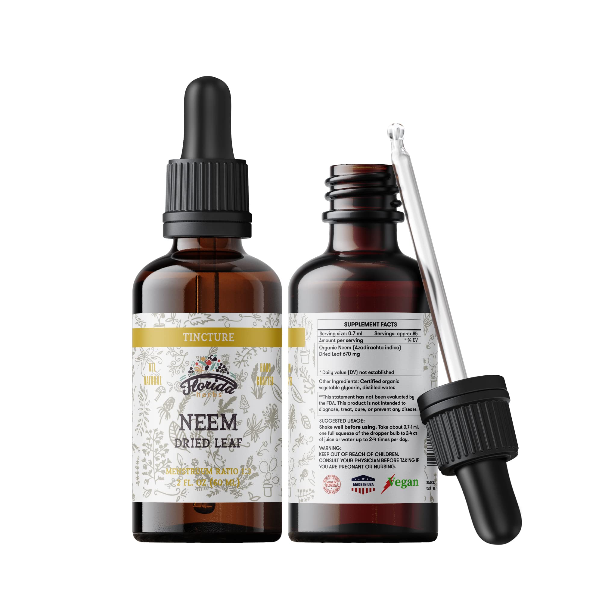 Mua Neem Tincture, Organic Neem Extract, Neem Drops (Azadirachta Indica ...