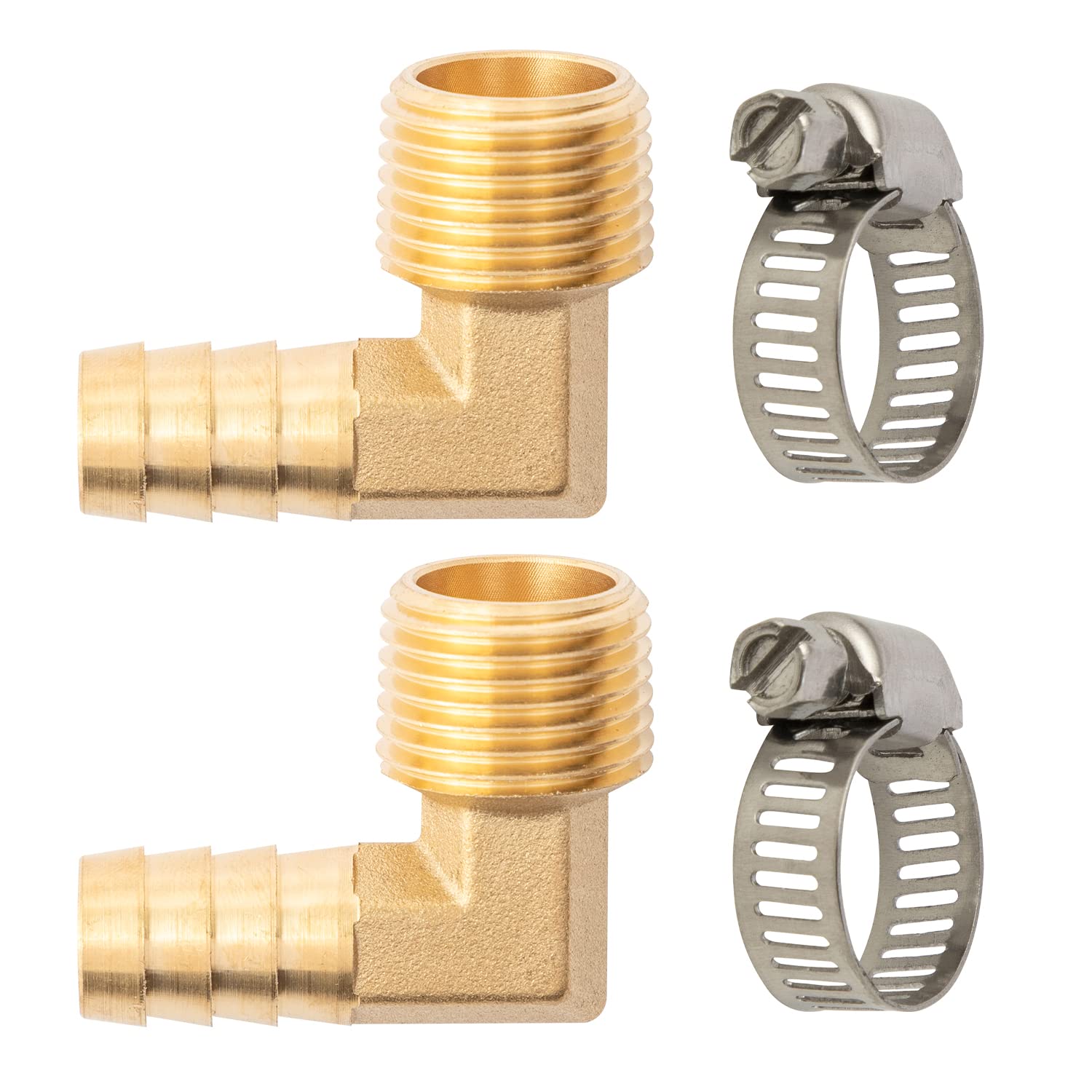 Mua SUNGATOR Brass Hose Barbed Elbow Fitting, 90 Degree 3/8'' Barb x 3/ ...