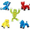 Amazon.com: Zing Stikbot Pets 5 Pack, Set of 5 Stikbot Collectable ...