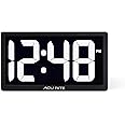 Amazon.com: AcuRite 75114M 10-inch LED Digital Clock with Auto Dimming ...