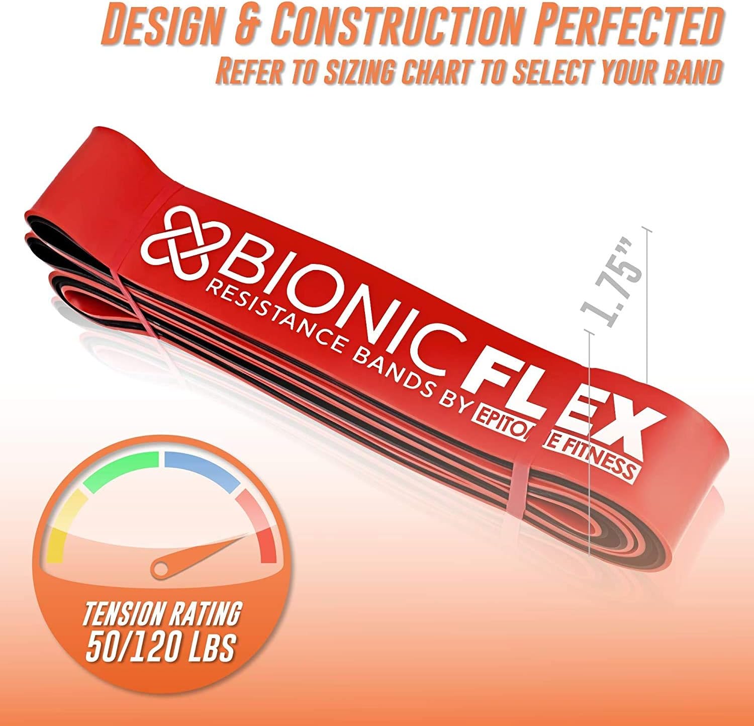 Epitomie Fitness Bionic Flex Pull Up Assistance Band – Premium Dual ...