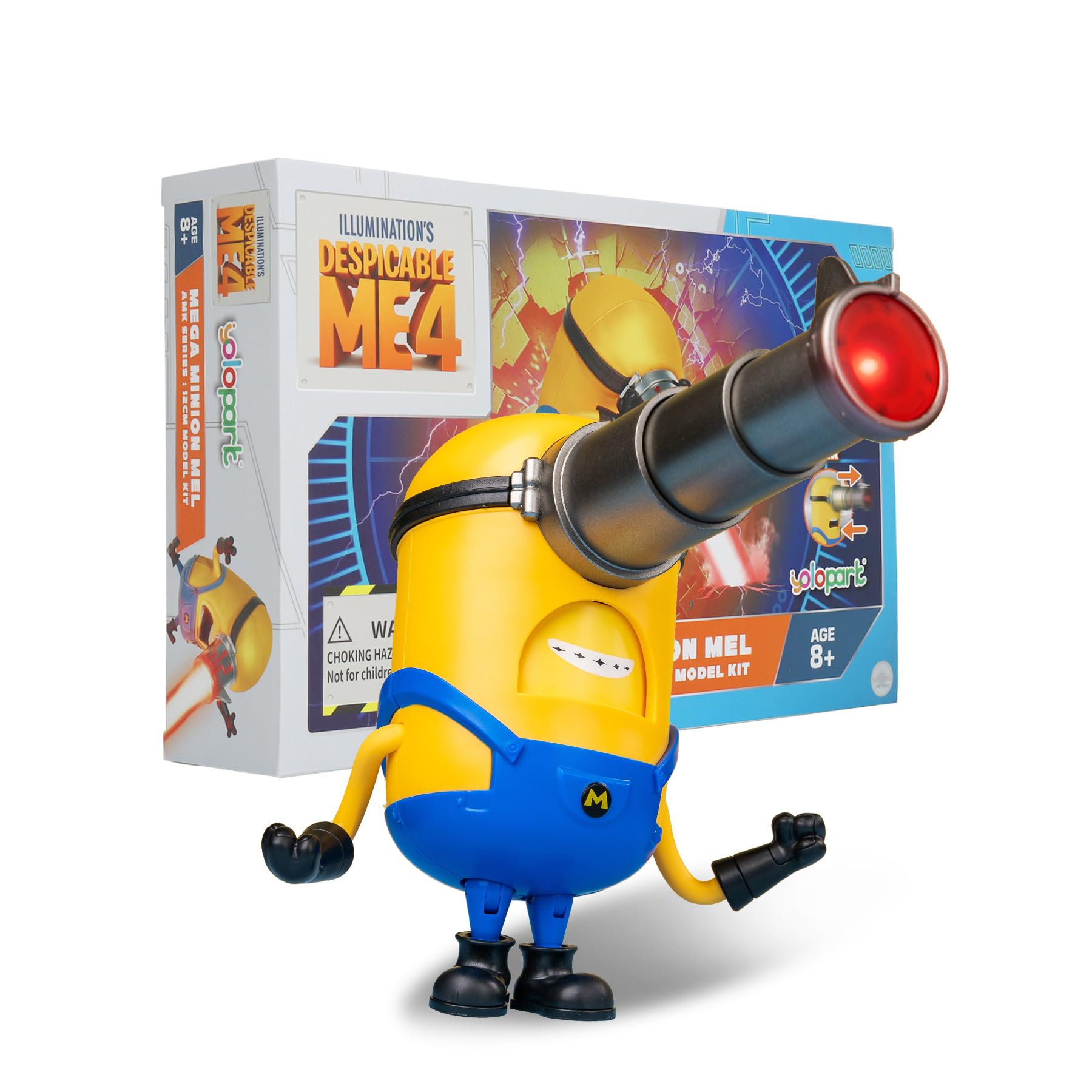 Minions Despicable Me 4 Toys, 4.7 Inch Mega Mel Action Figures ...