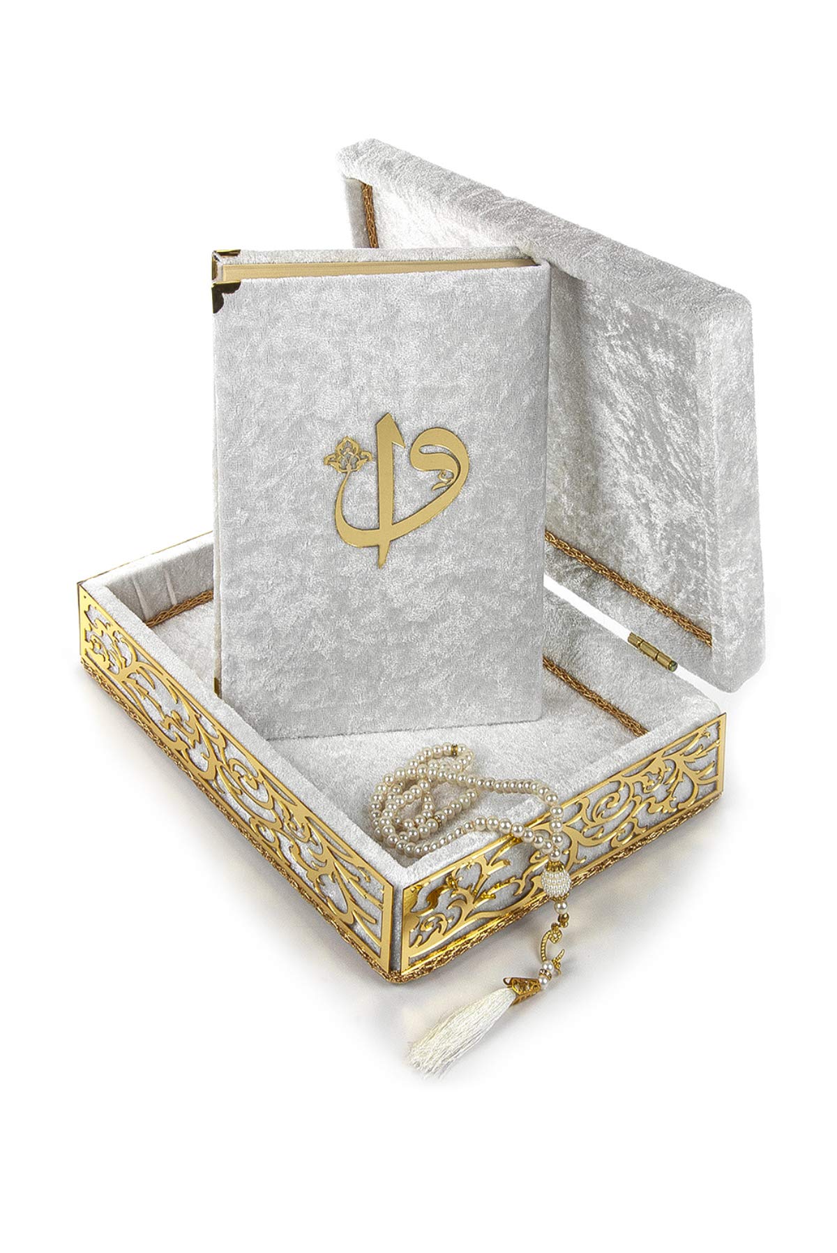 Special Elegant Velvet Covered Decorative Box, Velvet Covered Quran ...