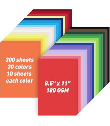 Astrobrights Color Paper 300 Sheets Thick Colored Cardstock Paper ...