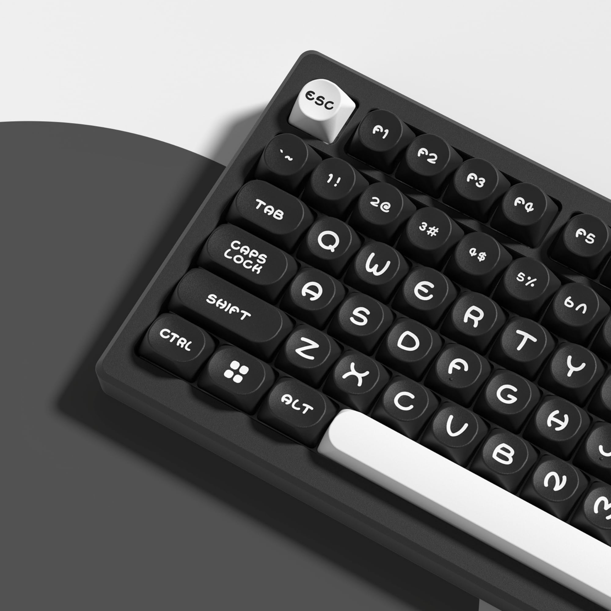 Mua dagaladoo PBT Keycaps - MOA Keycaps 75 Percent,Black Keycaps ...