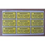 Security Stickers Tamper-EVIDENT Warranty Void RED and Black DO NOT ...