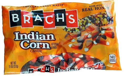 Brach's Indian Corn Candy Corn, 11oz Bag (Pack of 4): Amazon.co.uk: Grocery
