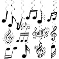 Amazon.com: Music Note Hanging Swirls Musical Birthday Party ...