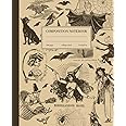 Amazon.com: Composition Notebook College Ruled: Vintage Witch ...