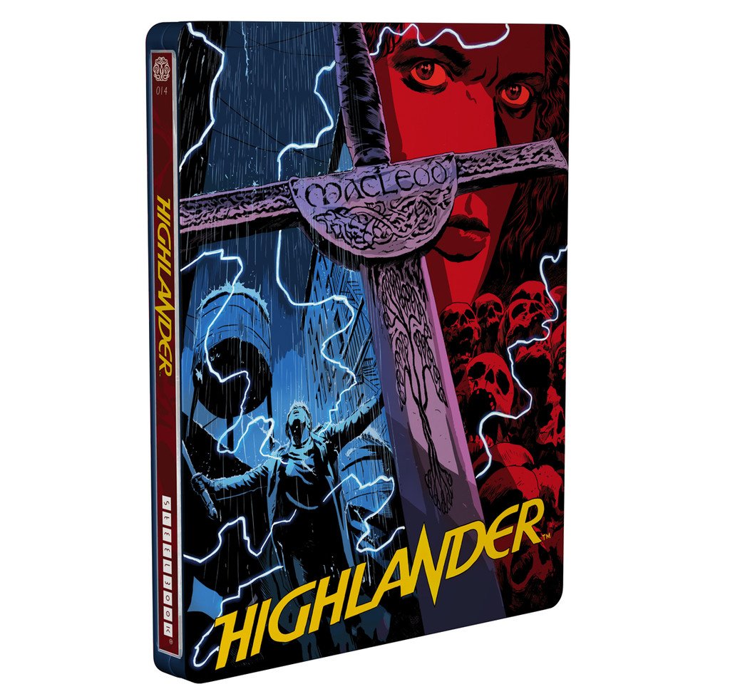 HIGHLANDER Limited Edition Mondo #014 Steelbook Blu-ray: Amazon.co.uk ...