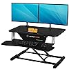 VERSADESK Power Riser 32" Electric Standing Desk Converter, Sit to ...