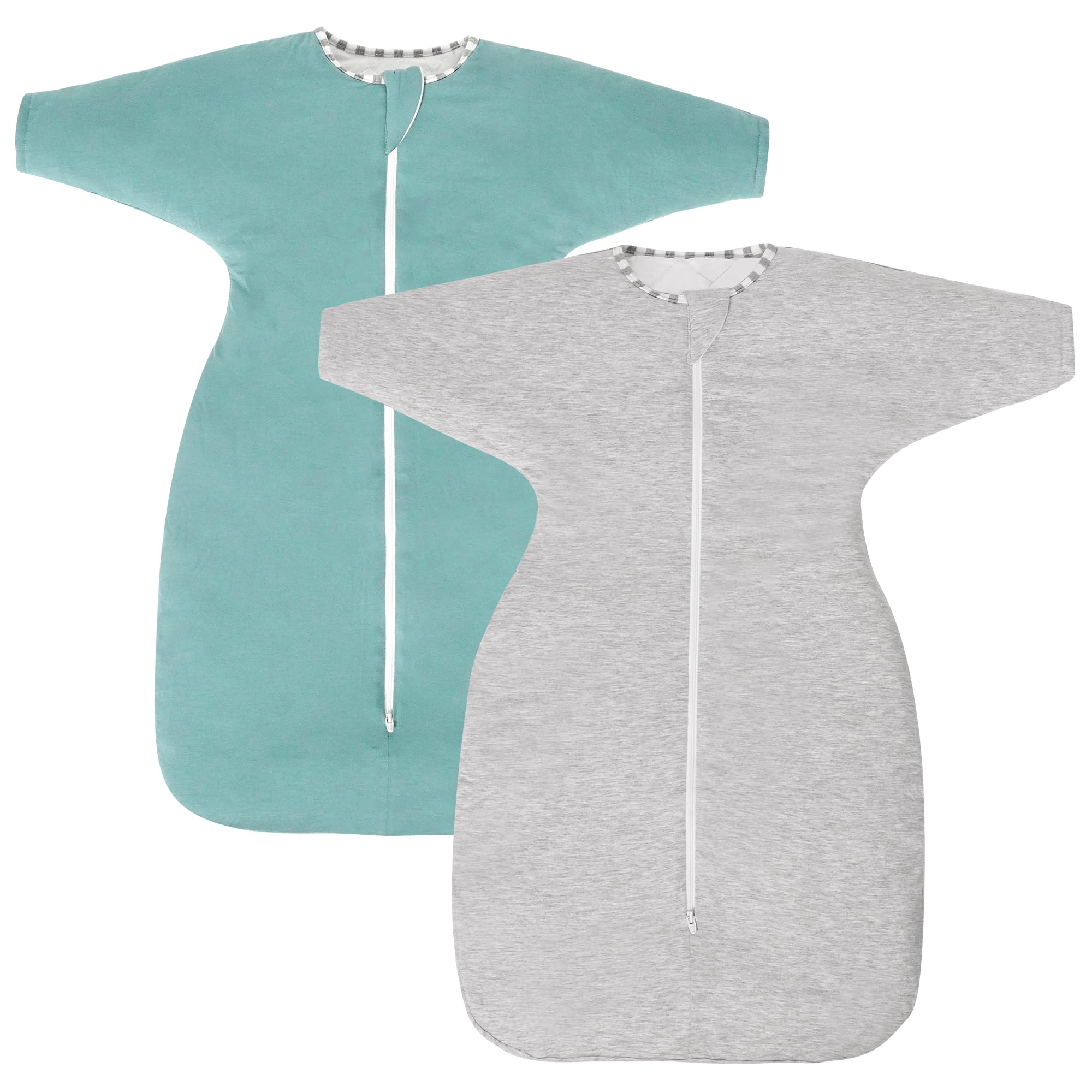 Aomloge PuppyPaws Baby Sleep Sack 1.5 TOG 2-Pack Set, Transitional ...