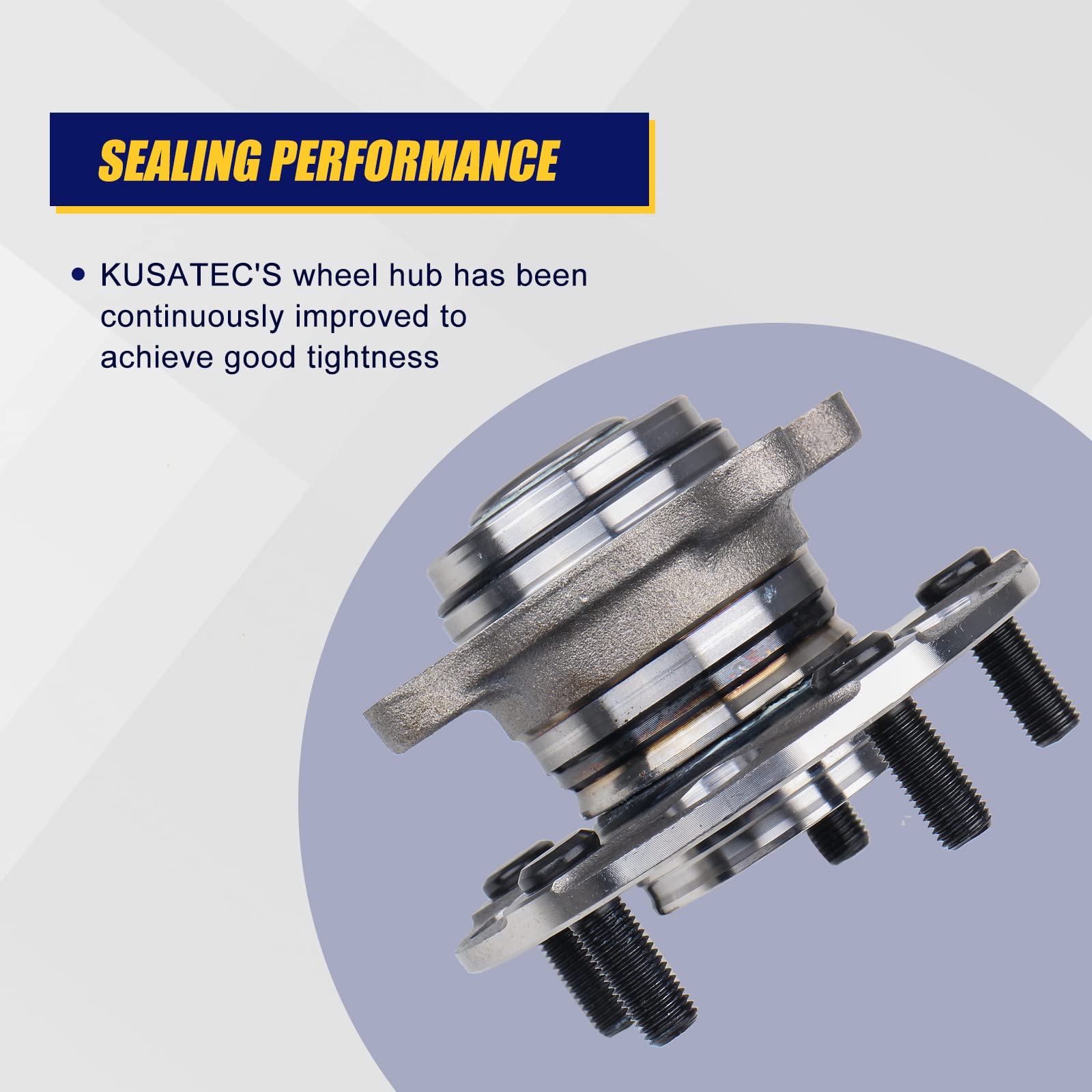 Mua KUSATEC 512257 Rear Wheel Hub and Bearing Assembly Compatible with ...