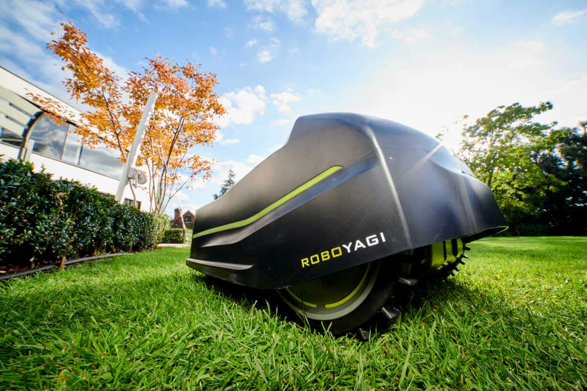 RYOBI Mähroboter RoboYagi 800 mit Starterset | 36 V Akku + Ladegerät ...