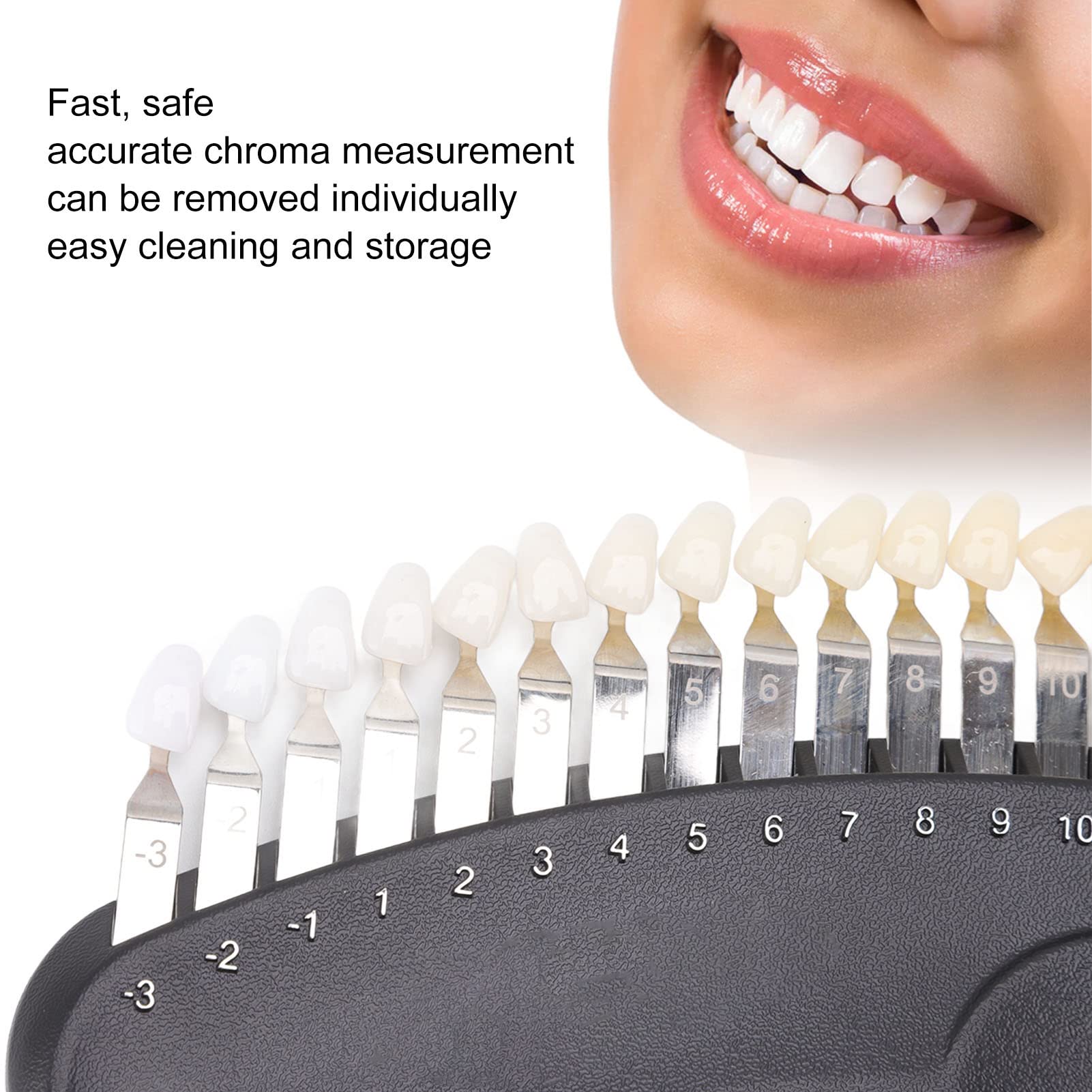 Mua BORDSTRACT Teeth Whitening Shade Guide, 27 Colors Professional Box ...