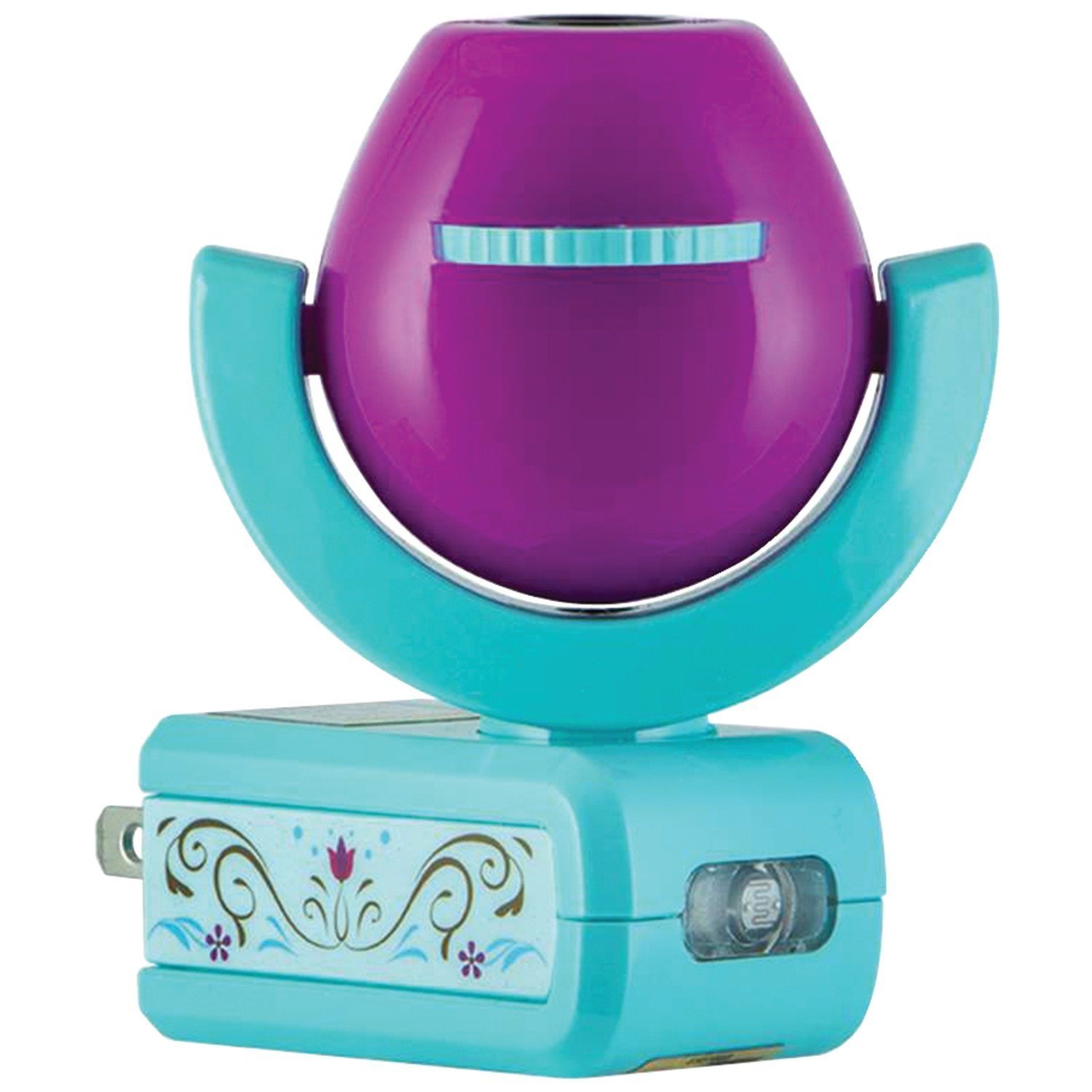 New Projector Night Light Disney Frozen Bed Room Kid 6 LED Plug Baby ...