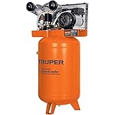 Truper COMP-50LV, COMPRESOR DE AIRE 120 V, LUBRICADO, VERTICAL 50 L ...