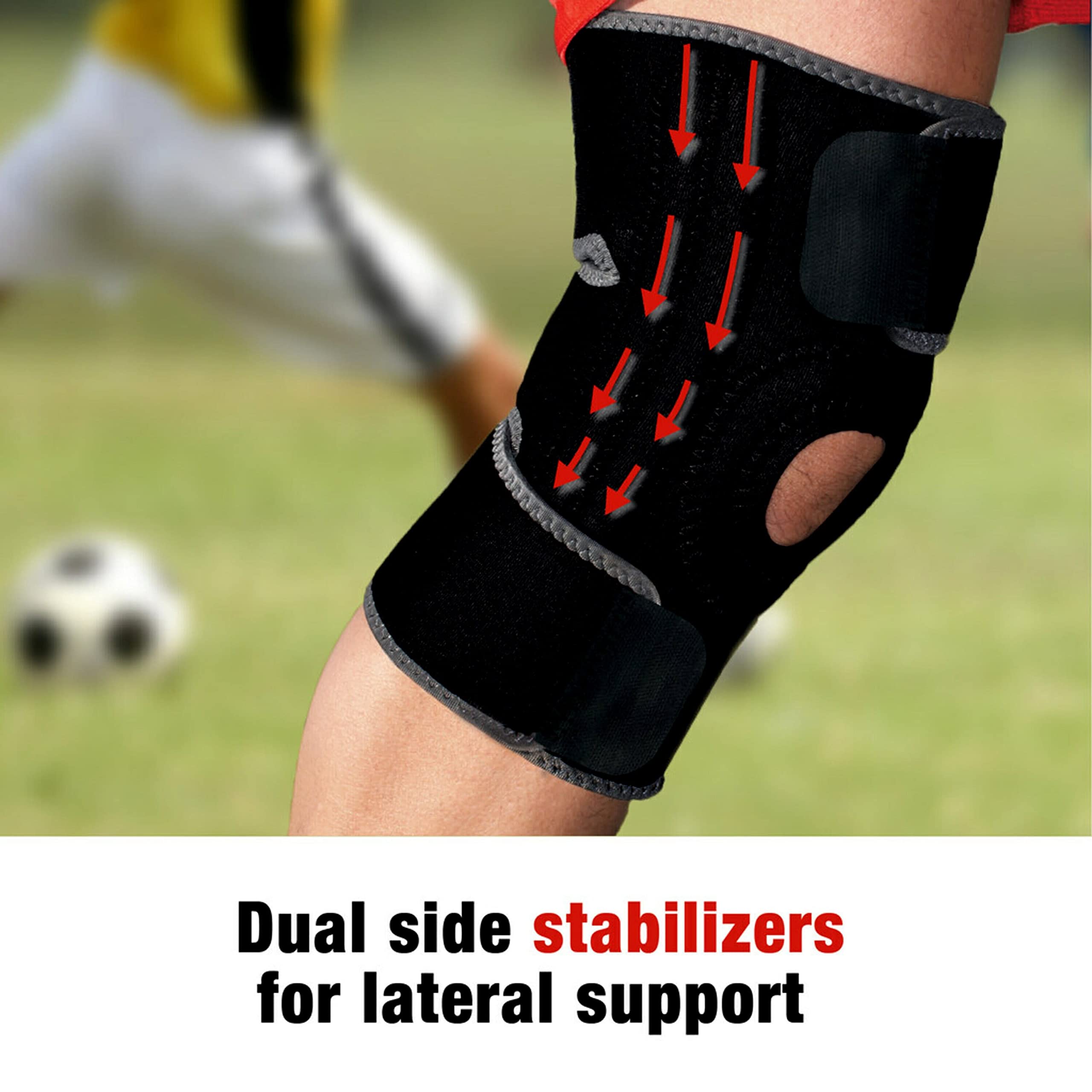 Mua Brand Adjustable Knee Brace, Left or Right, With Dual Side ...