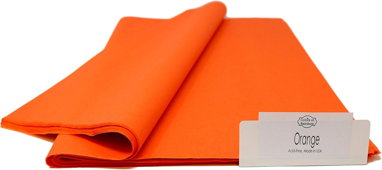 Amazon.com: Orange | 96 Sheets | 15 Inch x 20 Inch | Premium Quality ...