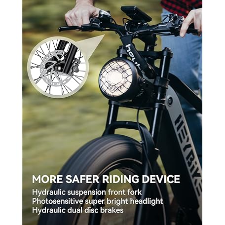 Mua Heybike Brawn Electric Bike for Adults,750W 28MPH 26'' Fat Tire ...