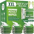 Amazon.com: Adult Wipes Extra Large Scented - Skin-Friendly ...