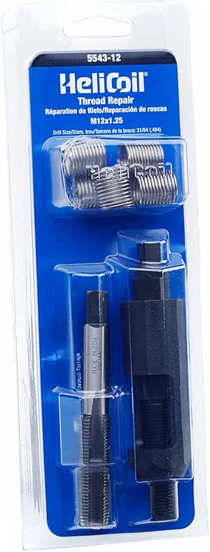 Heli-Coil 554312 M12X1.25 Metric Kit, Thread Repair Kits - Amazon Canada