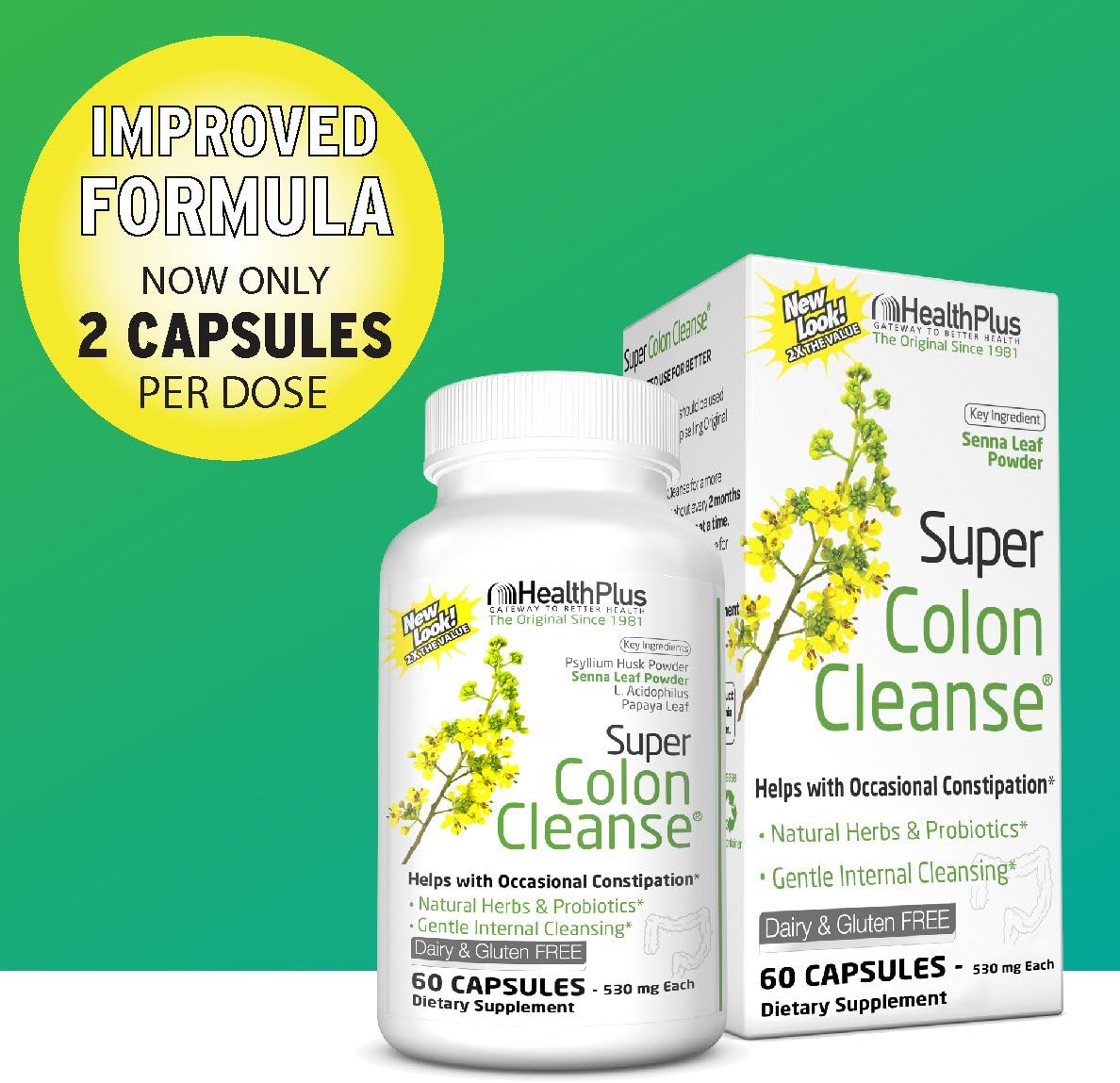 Health Plus Super Colon Cleanse: 10-Day Cleanse -Detox | More than 1 ...