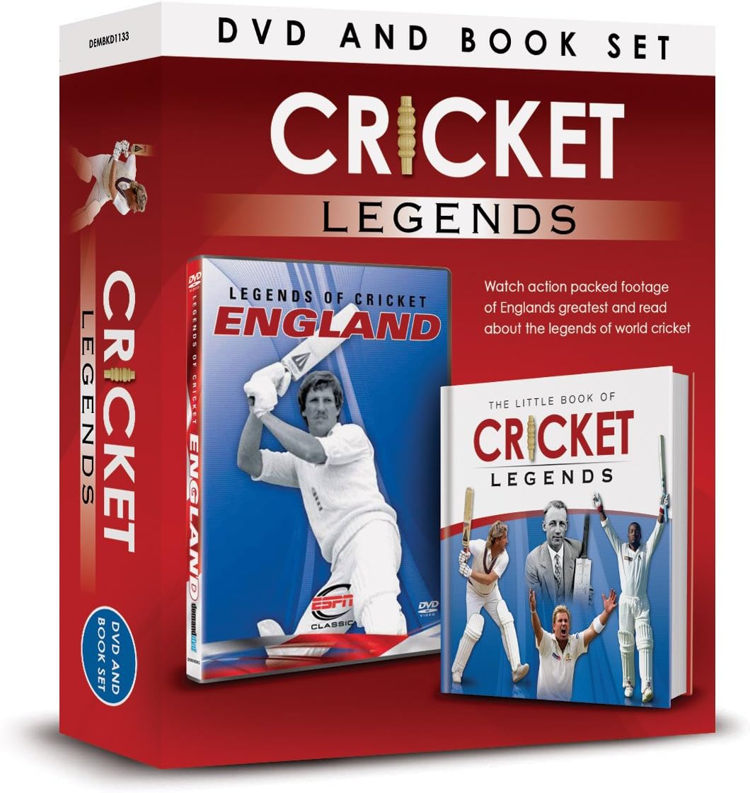 CRICKET LEGENDS Book & DVD Set: Amazon.co.uk: DVD & Blu-ray