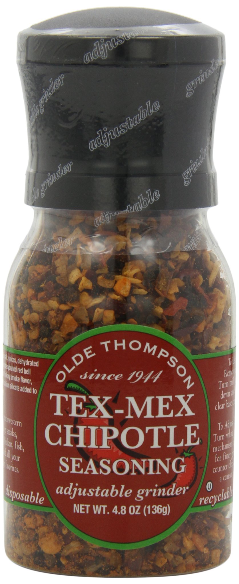 Amazon.com : Olde Thompson 1040-17 Disposable Spice Grinder, 2.5 Ounce ...