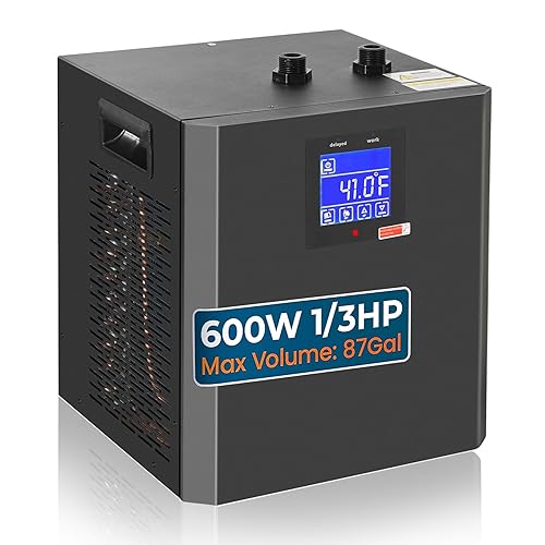 Water Chiller System, Ice Bath Water Chiller 1/3HP Water Chiller，Ice ...