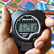 Buy Nivia JS 307 Stop Watch (Black) Online at Low Prices in India ...