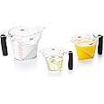 OXO 1056988 Good Grips 3-Piece Angled Measuring Cup Set, Black : Amazon.ca: Home