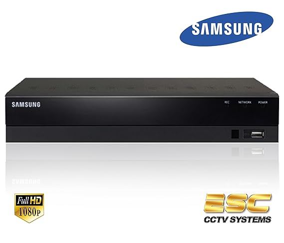 Buy SAMSUNG CCTV Full HD 1080P 4 Channel AHD DVR (Black) Online at Low ...